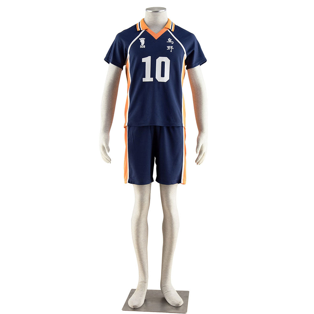 Haikyuu!! Costume Hinata Shoyo Number #10 Karasuno High School Volleyb ...