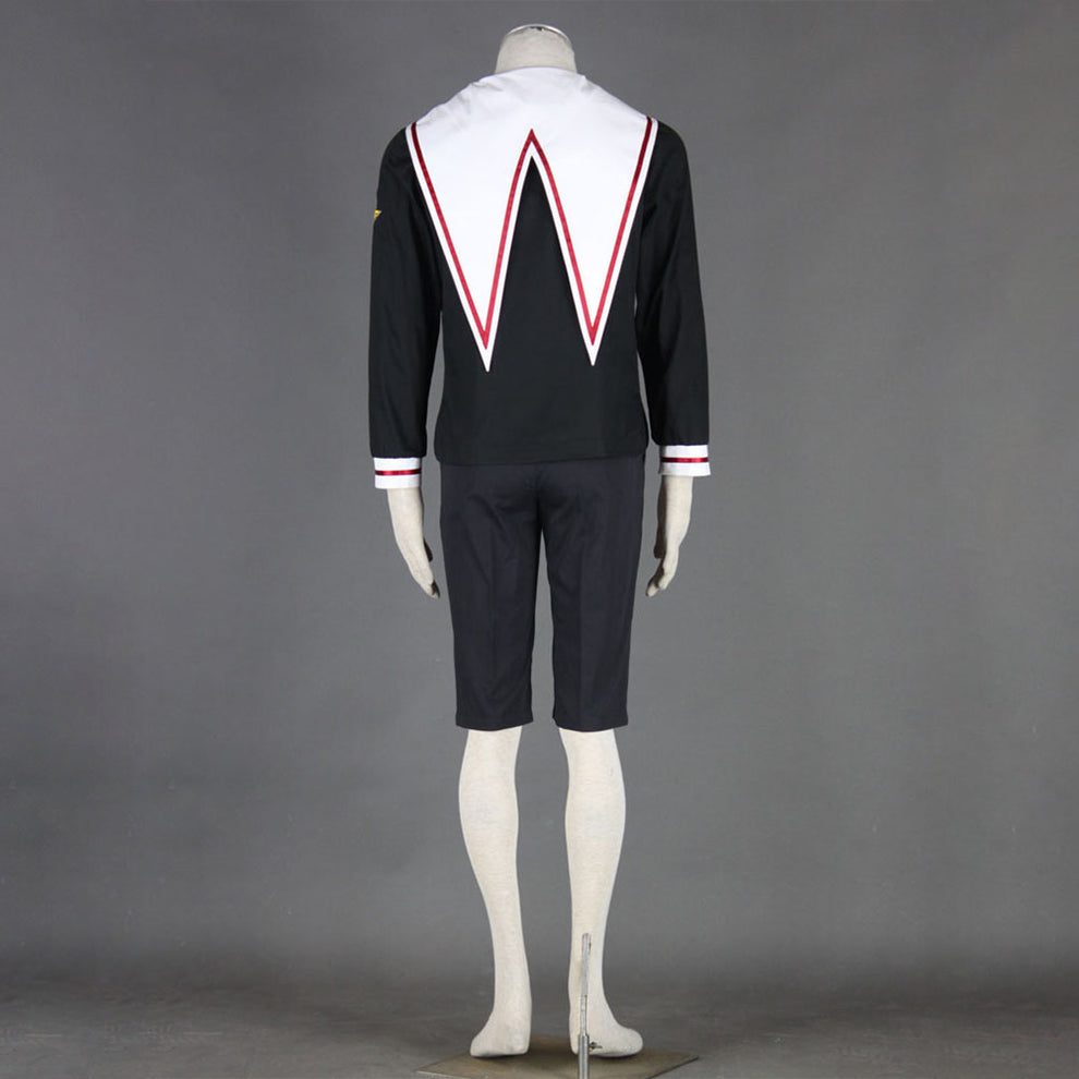 Cardcaptor Sakura LI Syaoran Costume Cosplay Outfits School Uniform Me ...