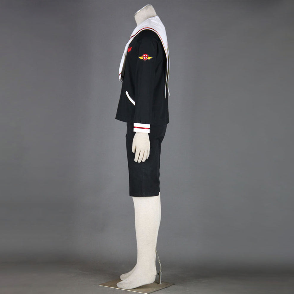 Cardcaptor Sakura LI Syaoran Costume Cosplay Outfits School Uniform Me ...