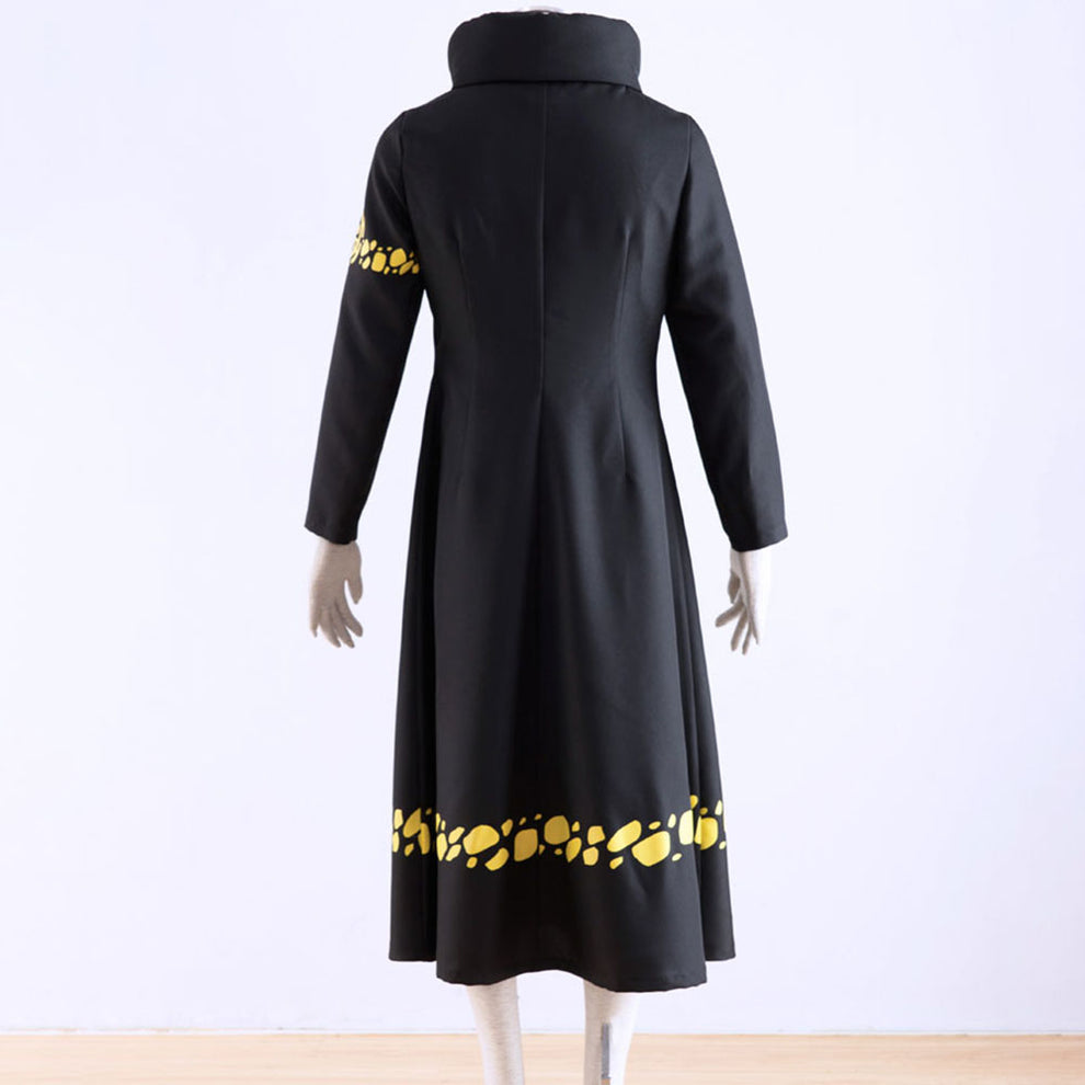 Anime One Piece Trafalgar Law Costume Cosplay Coat Robe Cloak Men and ...