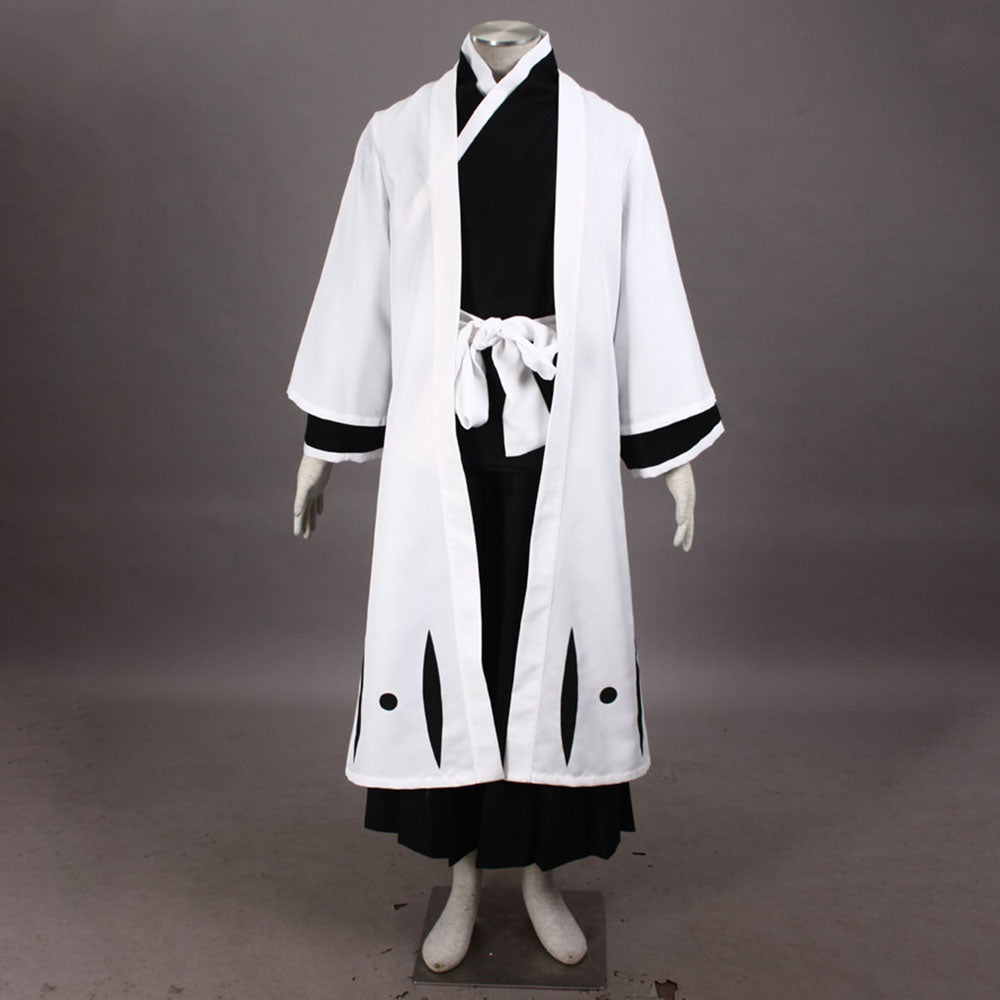 Anime Bleach Kurotsuchi Mayuri Costume Cosplay Suits 12th Division Cap ...