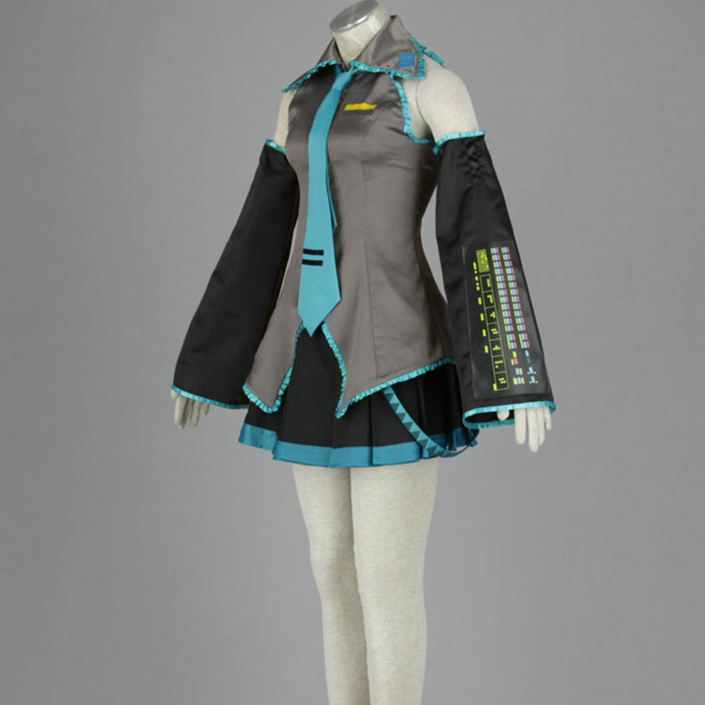 Vocaloid Costumes Hatsune Miku Cosplay full Outfit with Accessories Wo ...