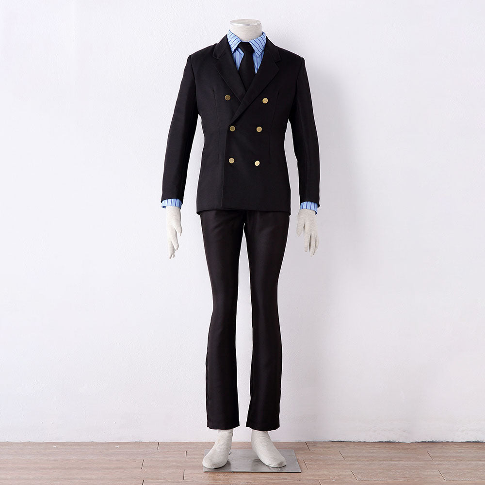 Anime One Piece Cook Vinsmoke Sanji Costume Cosplay Suits Men and Kids ...
