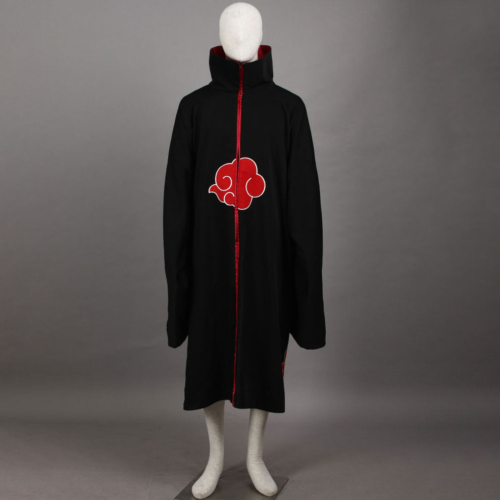 Anime Naruto Shippuden Akatsuki Cloak Uchiha Itachi Cosplay Costumes M ...